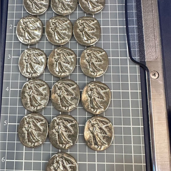 Danforth Pewter | Other | 6 Lot Danforth Cast Pewter Angels Vilmain ...